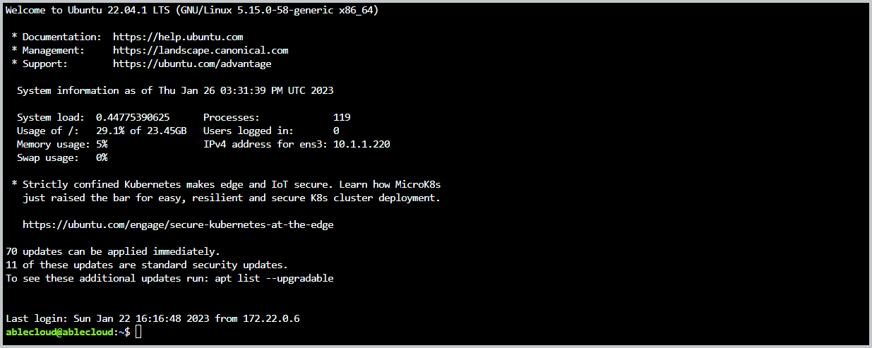 비밀번호/SSH Key 관리기능 추가 - ABLESTACK Online Docs